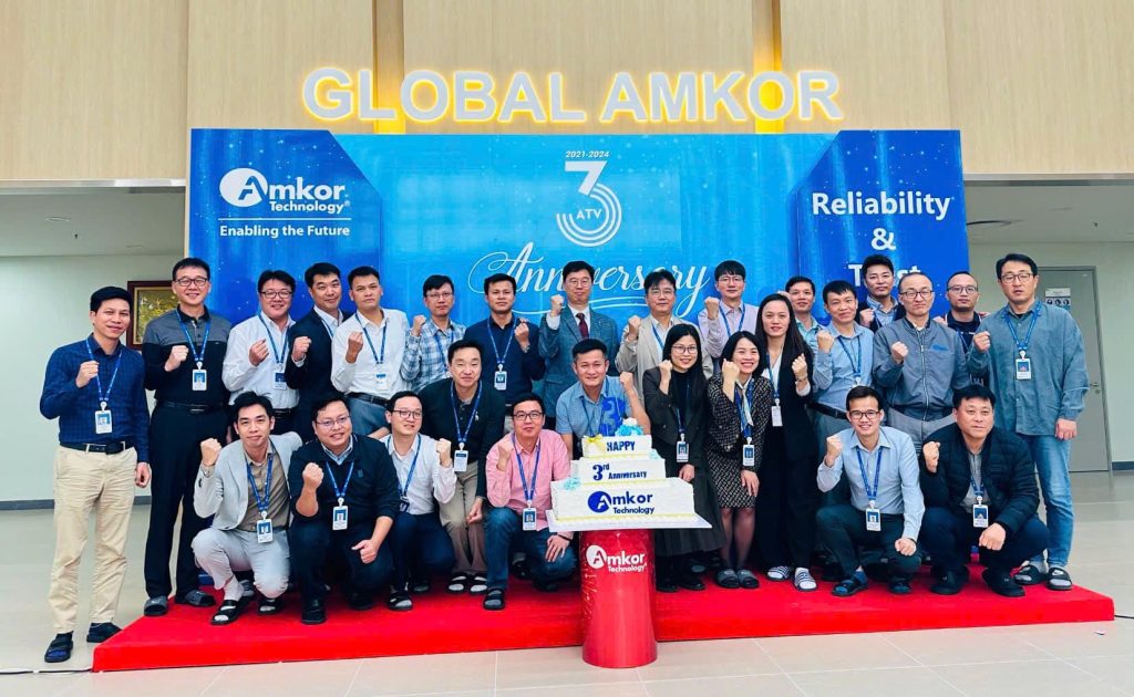 庆祝 Amkor Technology Vietnam (ATV) 三周年创新历程 - Amkor Technology